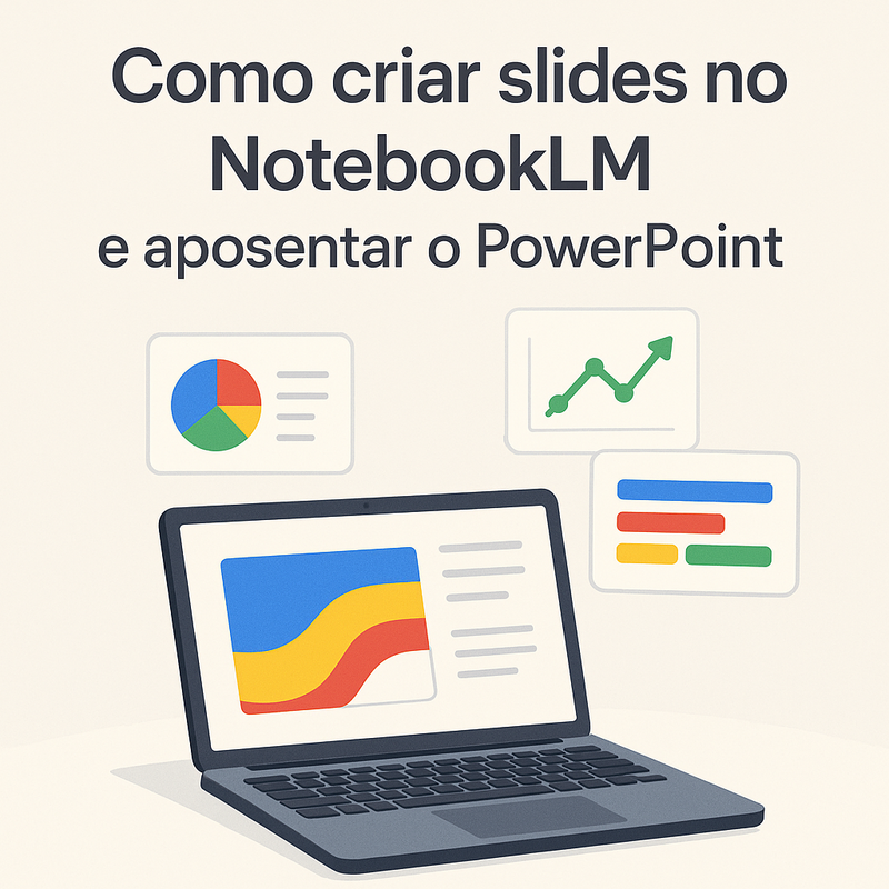 Como criar slides no NotebookLM (Slide Decks)